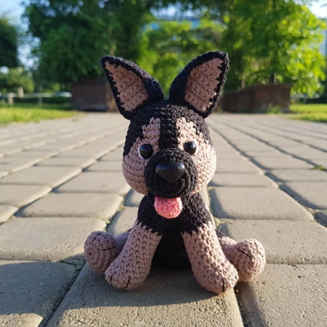 German Shepherd Crochet Pattern: Create Your Own Cute Canine Companion ...