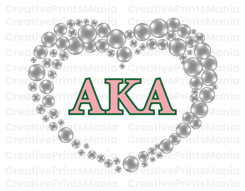Aka Pearls Svg, Alpha Kappa Alpha Svg, Alpha Kappa Alpha Sorority, Skee ...