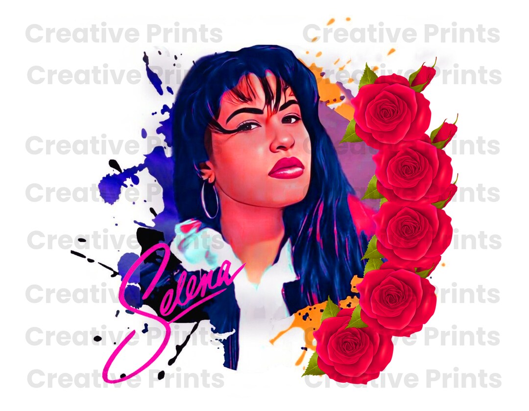 Selena PNG, Sublimation Selena Quintanilla Instant Download, Selena ...