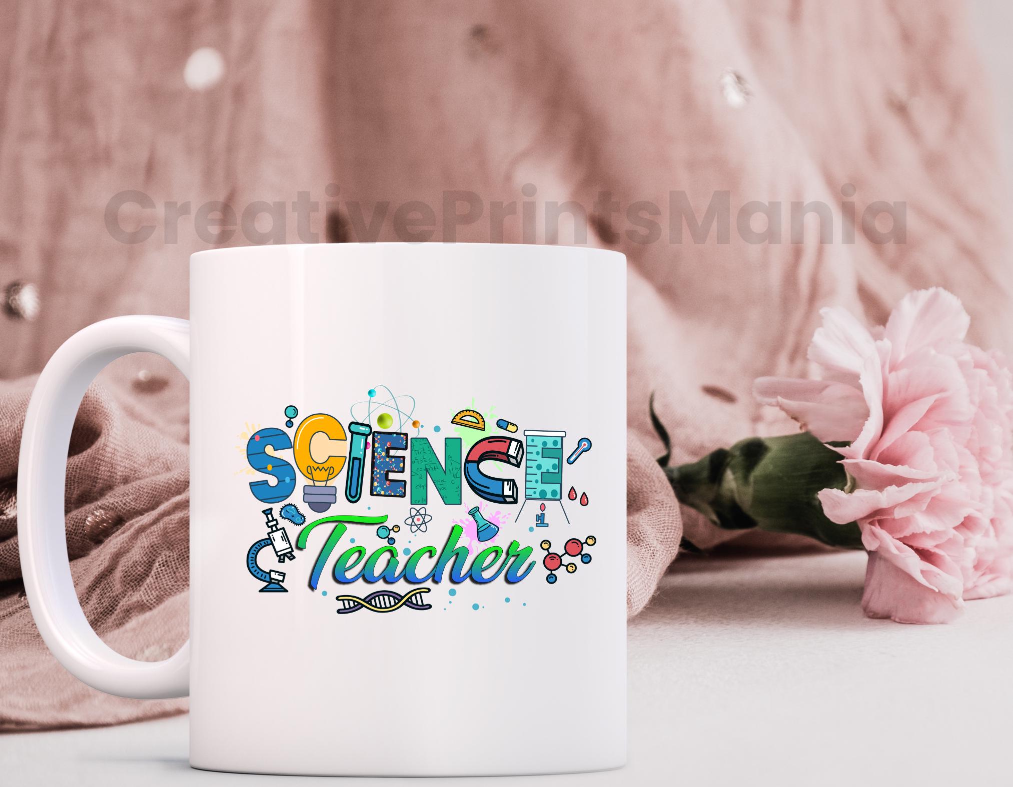 Science Teacher Png Sublimation, Teacher's Day Png, Teacher Png Design ...