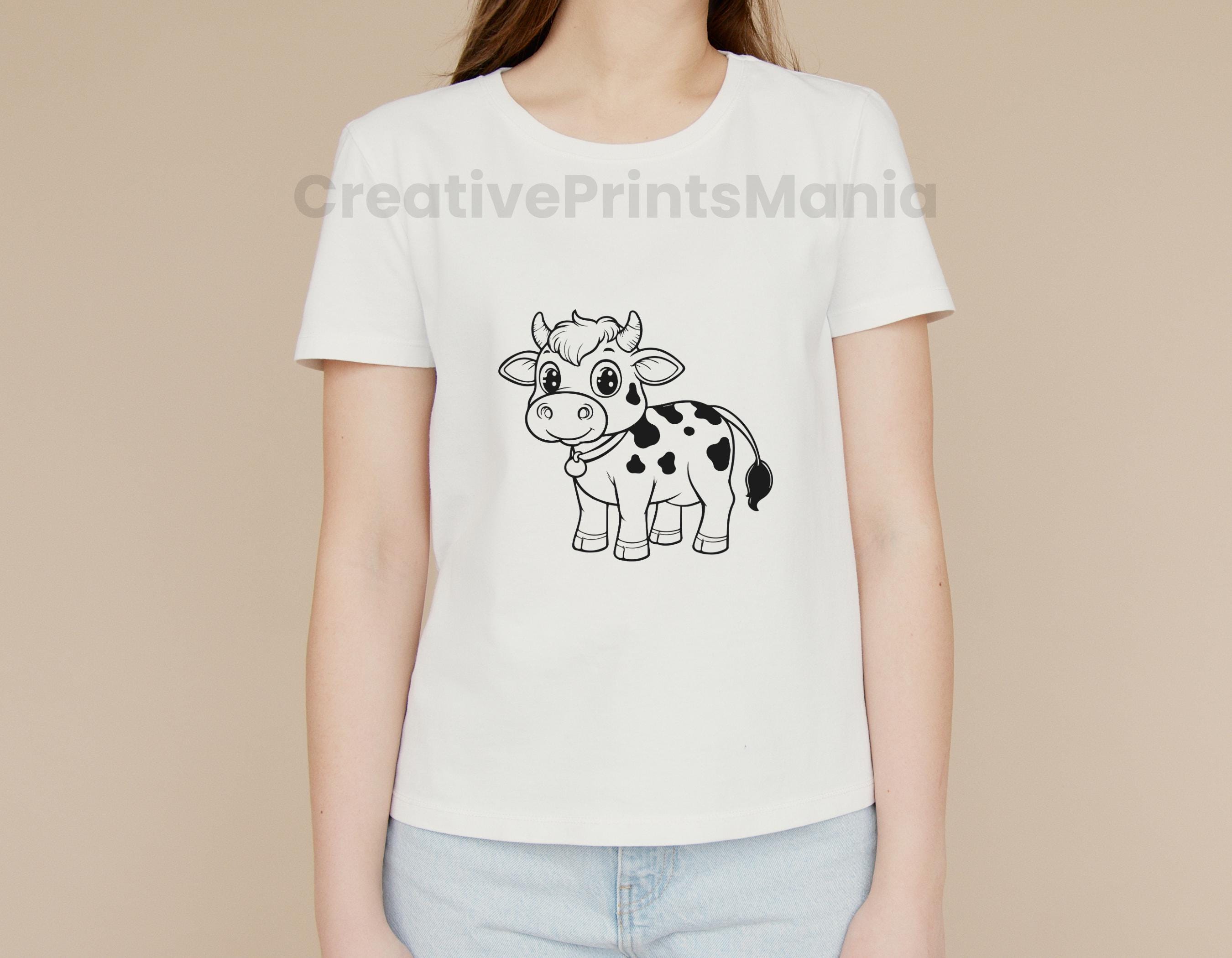 Cow Outline Svg, Cute Highland Cow Svg Png, Highland Cow Svg, Cow Svg ...