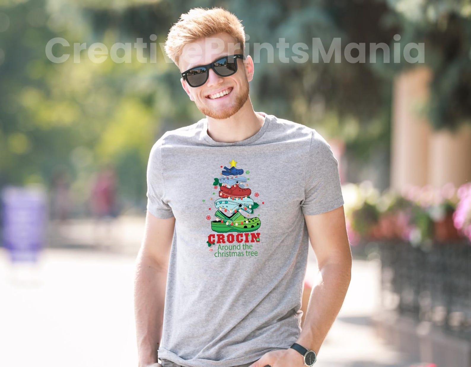 Croc Christmas Tree Png, Crocin' Around the Christmas Tree Png Jpg ...