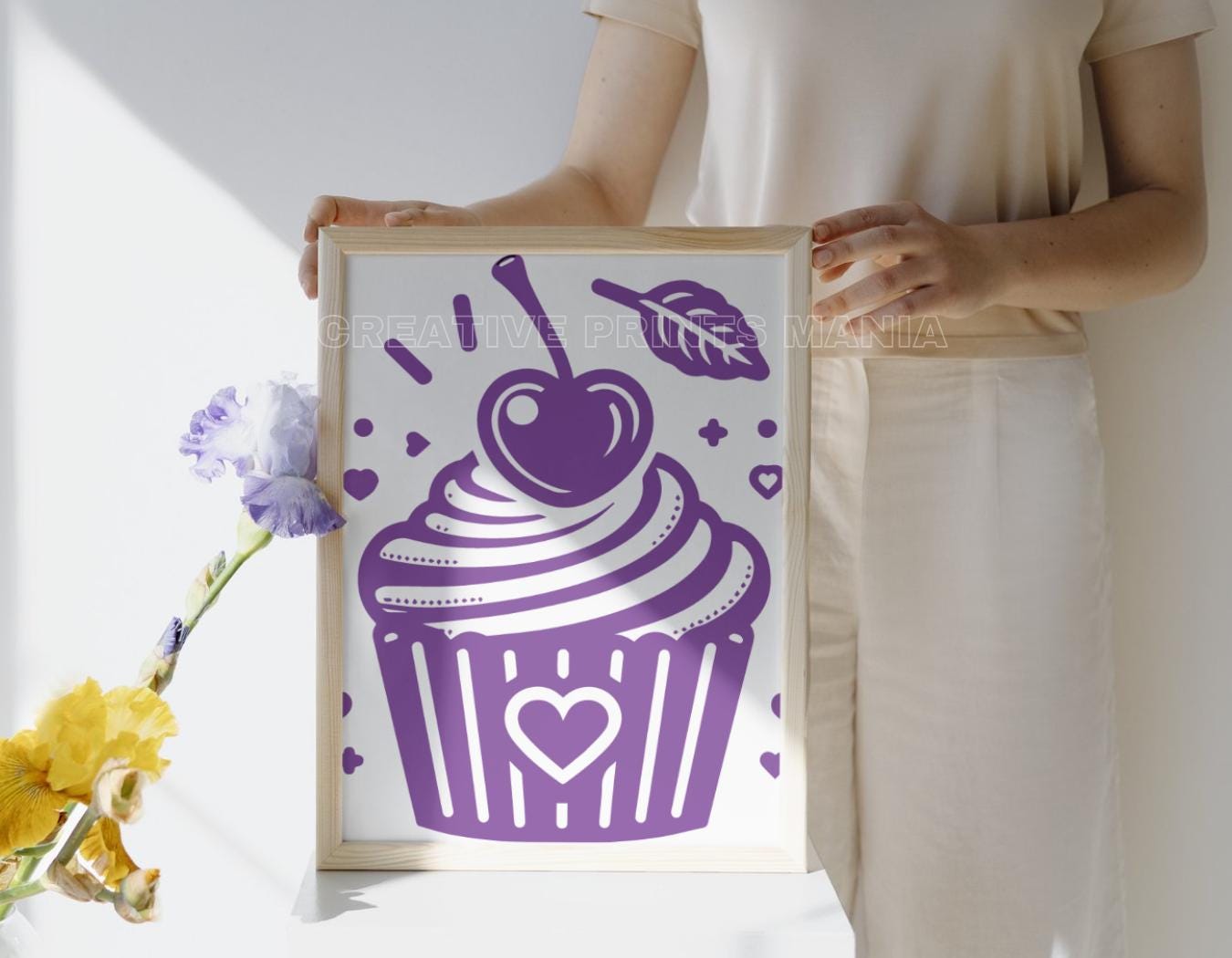 Cupcake Svg Bundle, Cupcake Svg, Cupcake Outline Svg, Cupcake Cutting ...