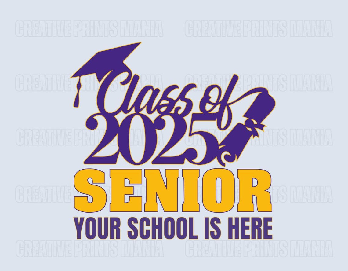 Class of 2025 Svg, Class of 2025 Png, Custom Graduation Svg, Graduation ...