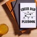 Cheer Dad Playbook Fathers Day Funny Cheerleading Shirt SVG Printable ...