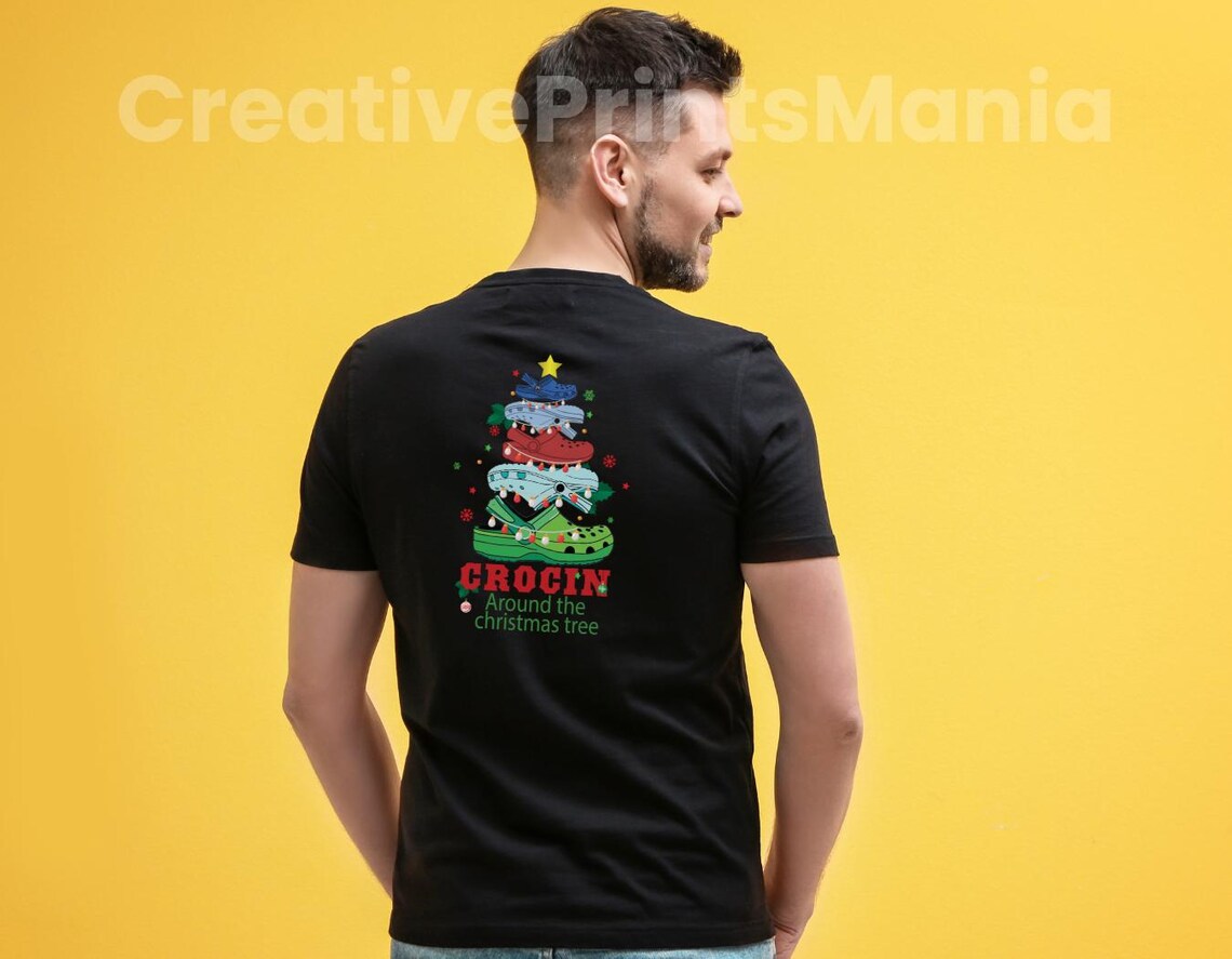 Croc Christmas Tree Png, Crocin' Around the Christmas Tree Png Jpg ...