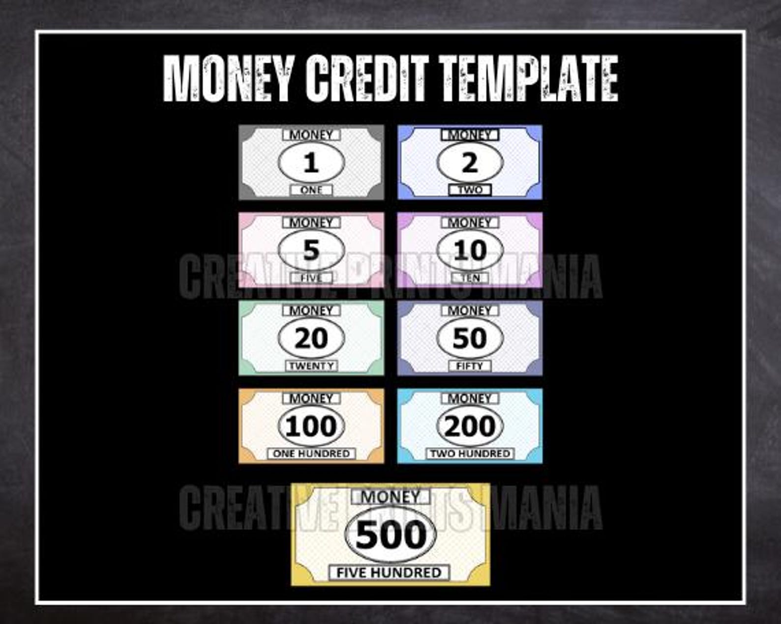 Monopoly Game, Custom Monopoly Template, Blank Board Game Template ...