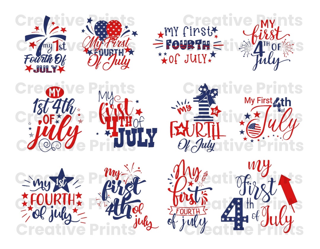 4th of July Svg Bundle, 4th of July Png Bundle, Independence Day SVG ...