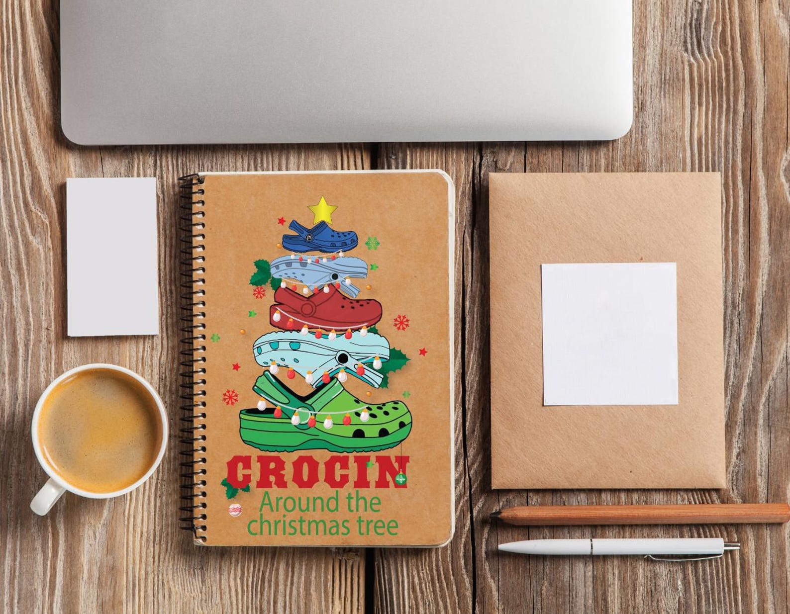 Croc Christmas Tree Png, Crocin' Around the Christmas Tree Png Jpg ...