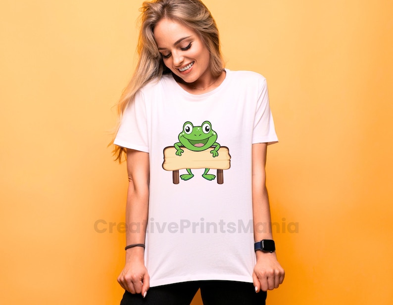 Cute Frog Monogram Png, Frog Png, Baby Frog Png, Frog Name Monogram ...