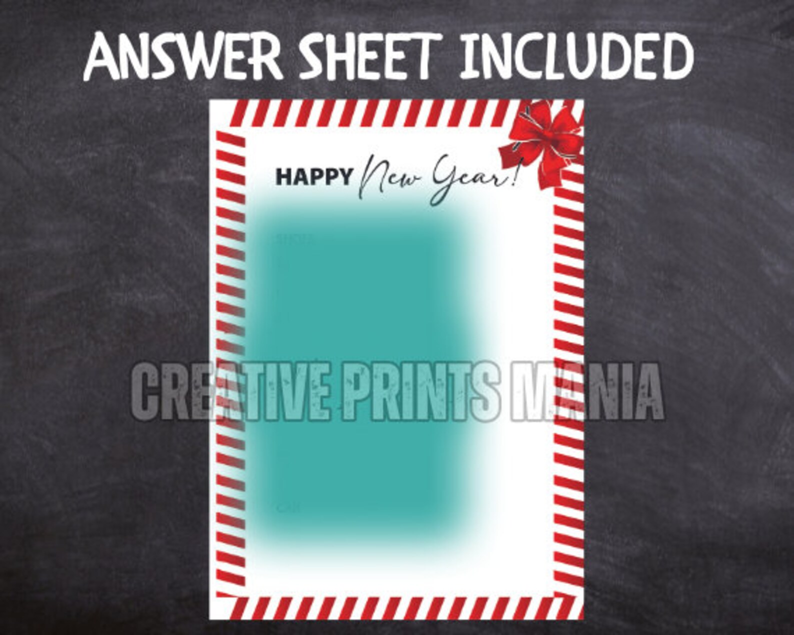 2025 New Years Eve Scavenger Hunt, New Year's Eve Party Games, New Year ...