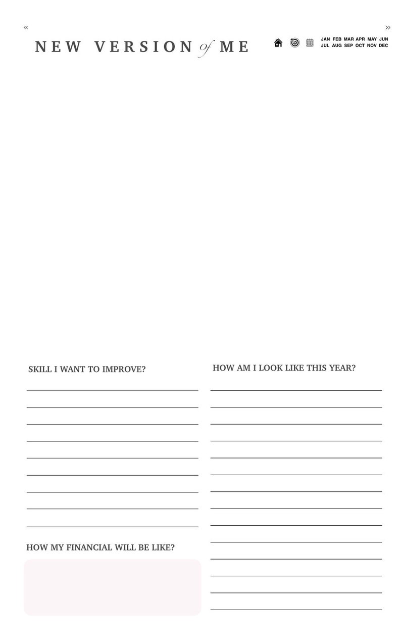 Yearly Planner 2024 Make It Count in Everyday With Hyperlink - Etsy