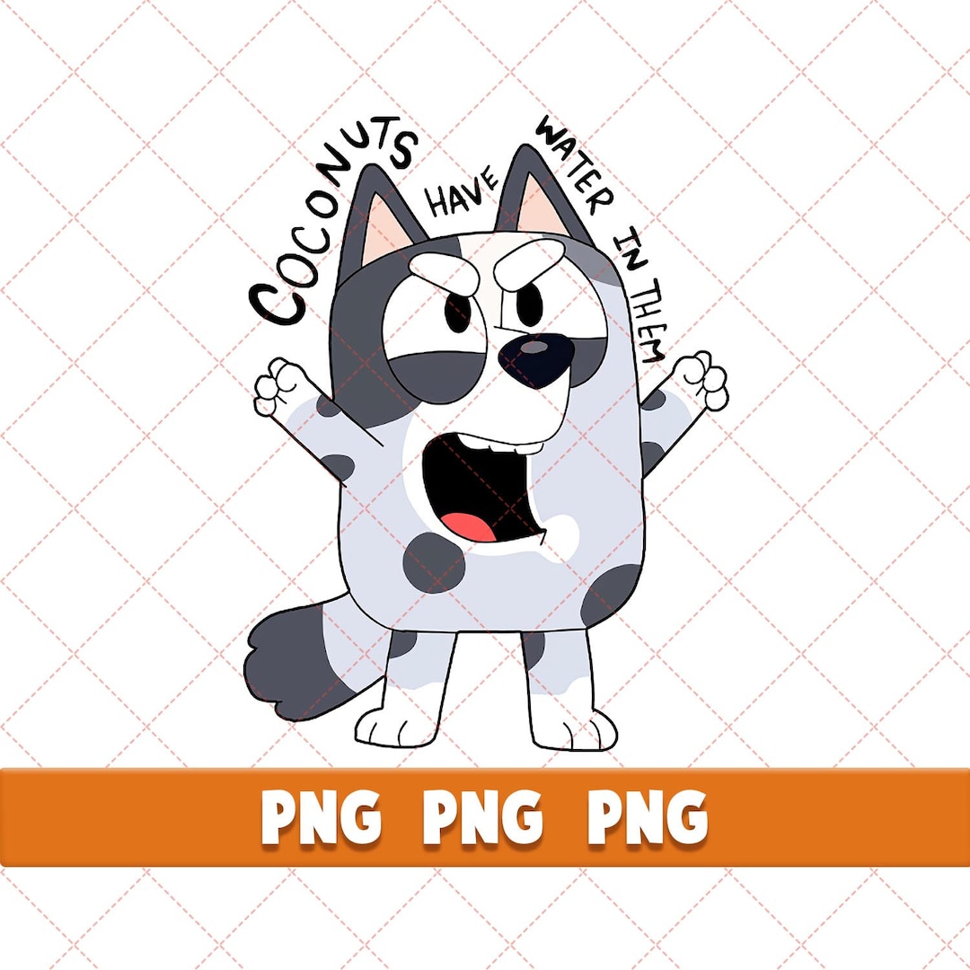 Muffin Bluey Png Muffin Heeler Png Bingo Bluey Dog PNG - Etsy