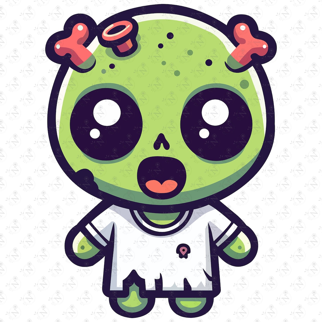 Cute Zombie Svg Zombie Svg Cute Zombie Boy Svg T-shirt Cute - Etsy