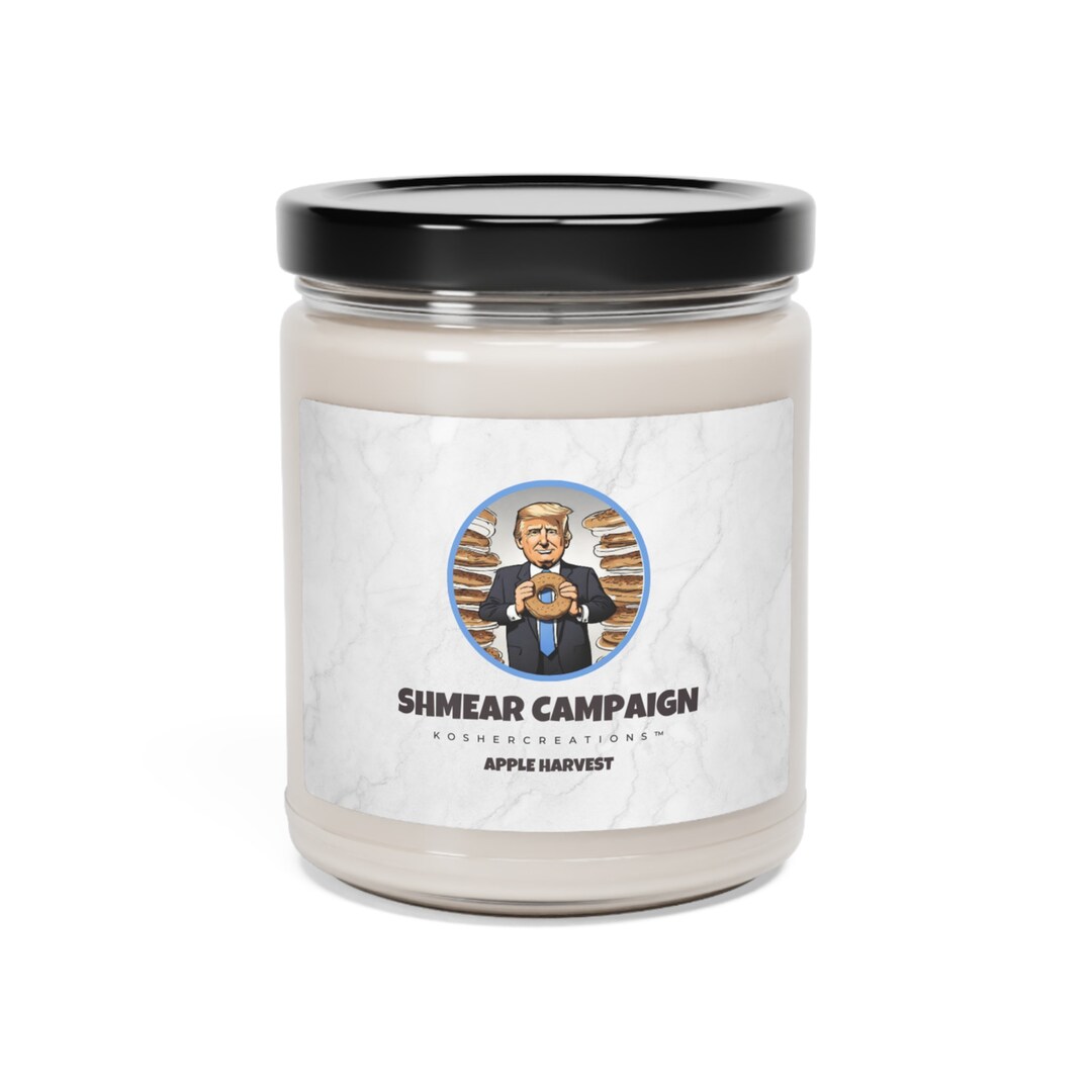 Shmear Campaign: Funny Jewish Candles Unique Jewish Holiday Decor Soy ...