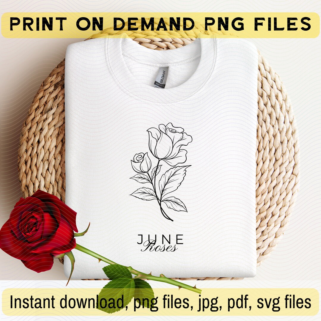 Birth Month Svg Birth Flower Svg Flower Bouquet Svg - Etsy