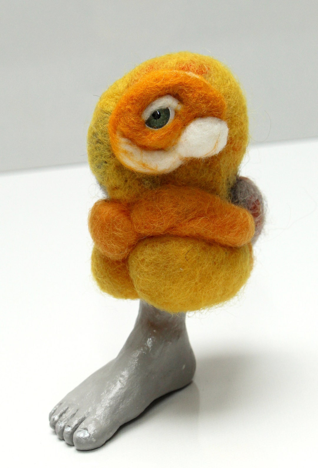 Tweety I, Surreal Art Object, Felt Object, to Give as a Gift and to ...