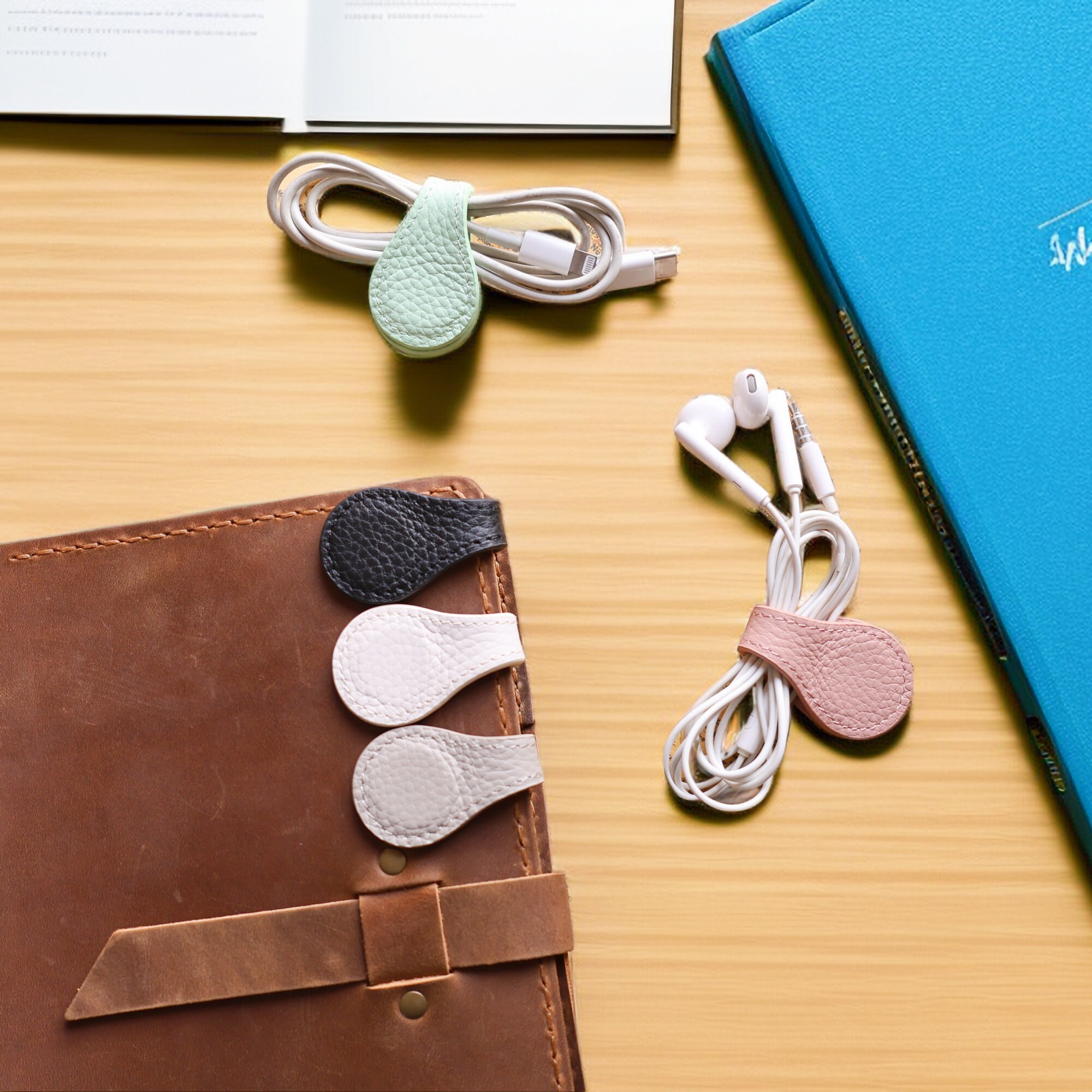 Custom Magnetic Bookmarks, Leather Magnetic Bookmarks, Personalized ...