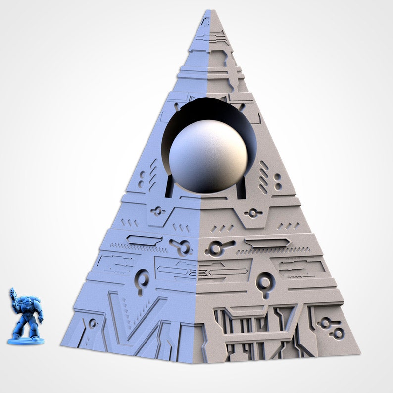 Massive Necron Inspired High Quality Terrain by Txarli Factory ...