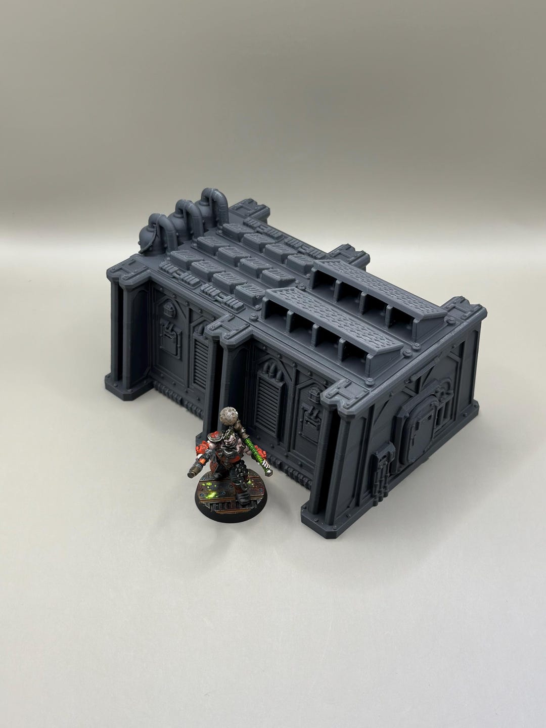 Barracks Industrial Mining Bunker 28mm 32mm Terrain Scenery Wargames ...