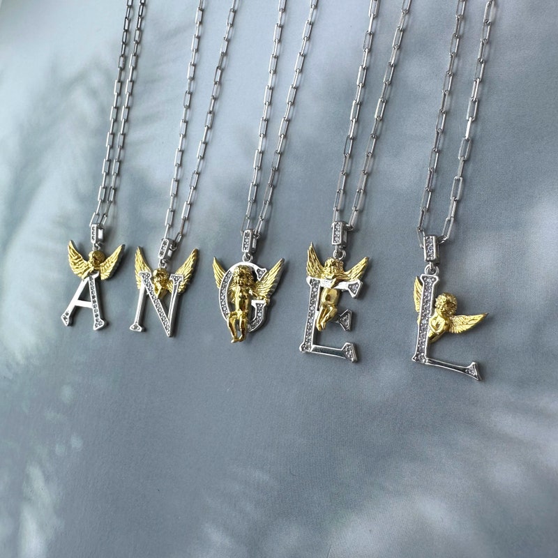 Angel Necklace - Etsy