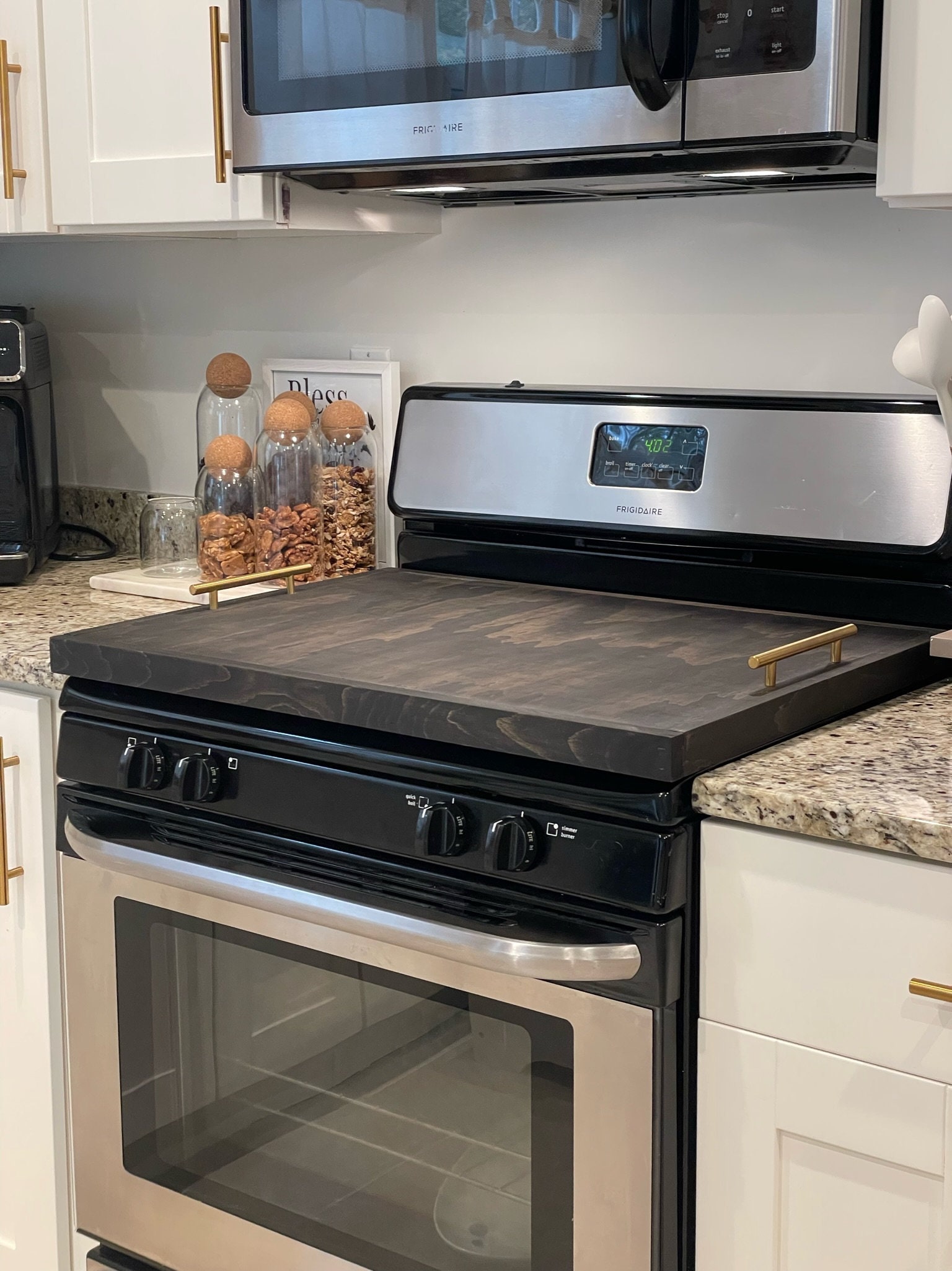 Wood Stove Top Cover, Noodle Board, Gas Stove Cover, Electric Stove ...