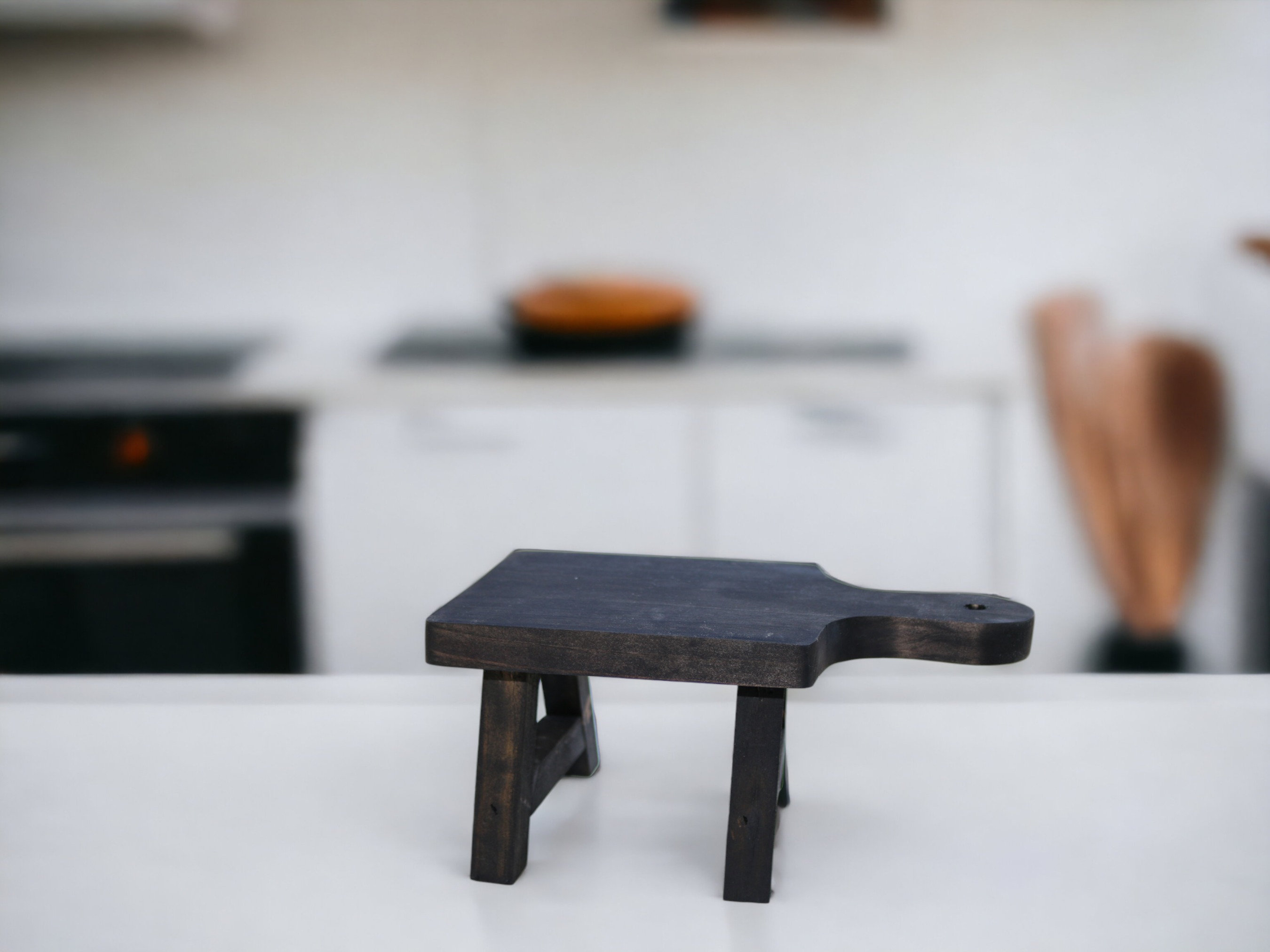 Farmhouse Wood Pedestal Stand, Wood Riser Stand for Home Decor, Trendy ...