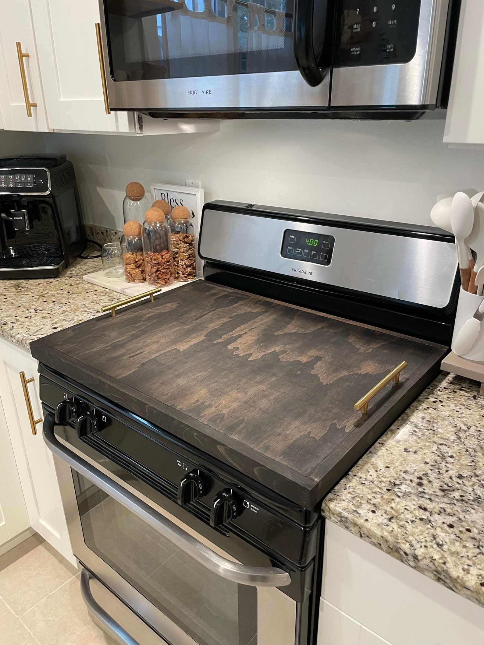 Wood Stove Top Cover, Noodle Board, Gas Stove Cover, Electric Stove ...