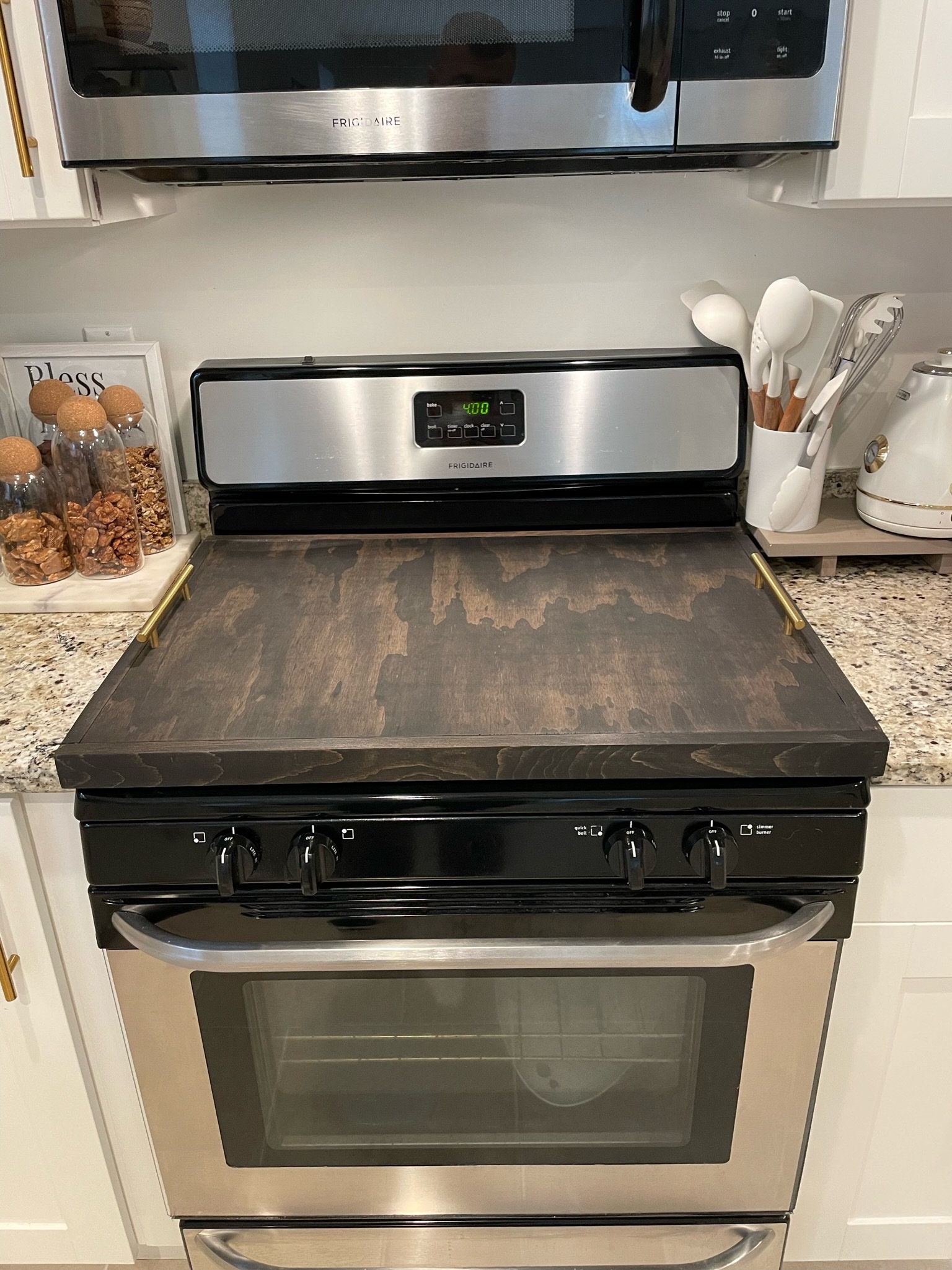 Wood Stove Top Cover, Noodle Board, Gas Stove Cover, Electric Stove ...