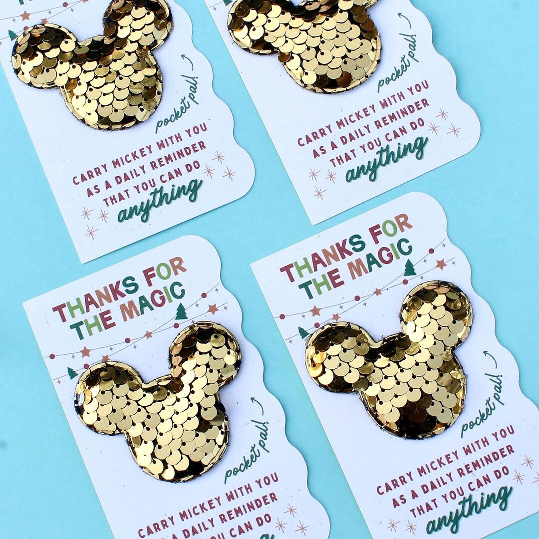 Christmas Cast Member Gift, Disney World Holiday Pixie Dust Mickey ...