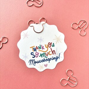 Thank You Mousekeeping Tip Holder for Disney Cruise and Disney World ...