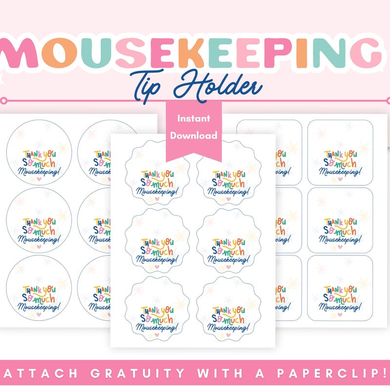Mousekeeping - Etsy