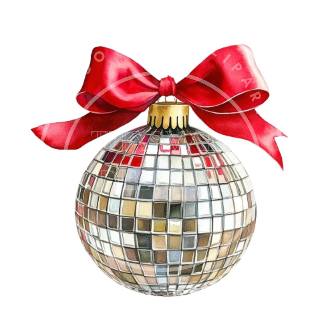 Disco Ball Clipart, 7 High-quality Pngs, New Year PNG, Coquette PNG ...