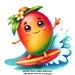 Funny Fruit Clipart Bundle, Summer Fruit Clipart, Cute Fruit Clipart ...