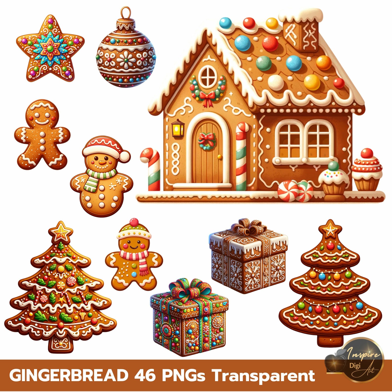 Gingerbread House Letters, Gingerbread Cookie Alphabet, Christmas ...