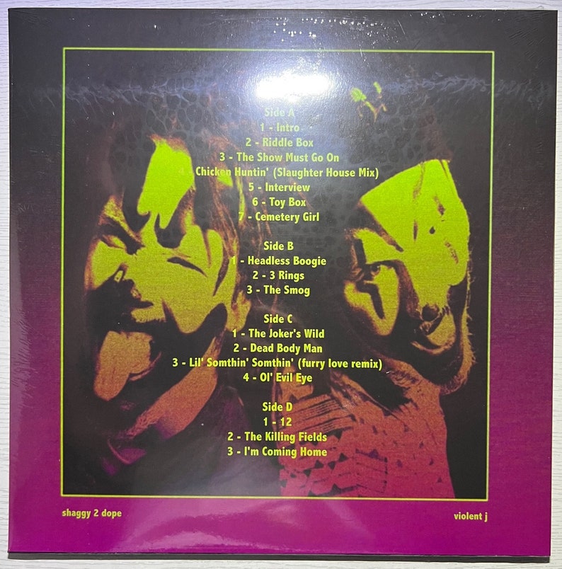 Insane Clown Posse Riddle Box Vinyl 2LP 12 Record - Etsy