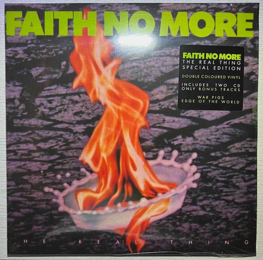 Faith No More the Real Thing Vinyl LP 12 Record - Etsy
