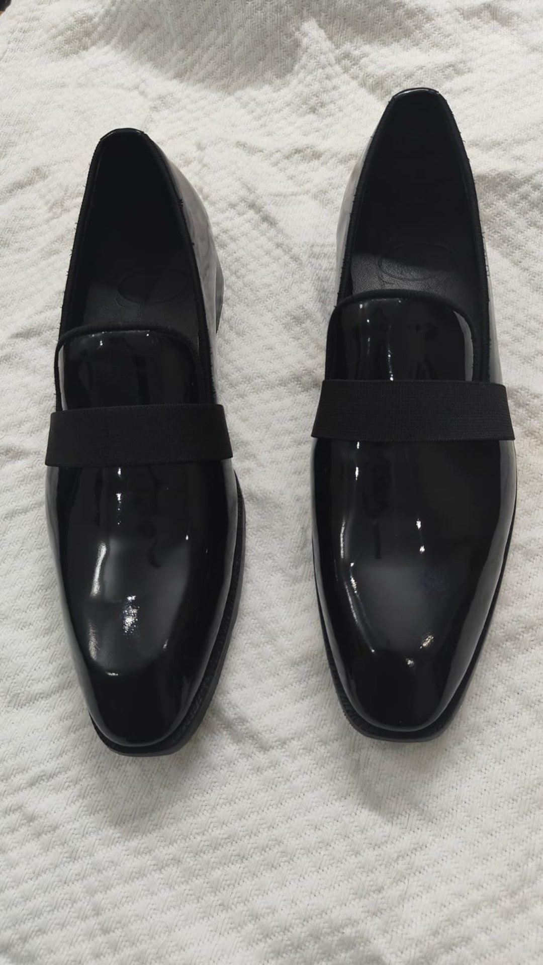 Handmade Patent Black Leather Loafers - Etsy