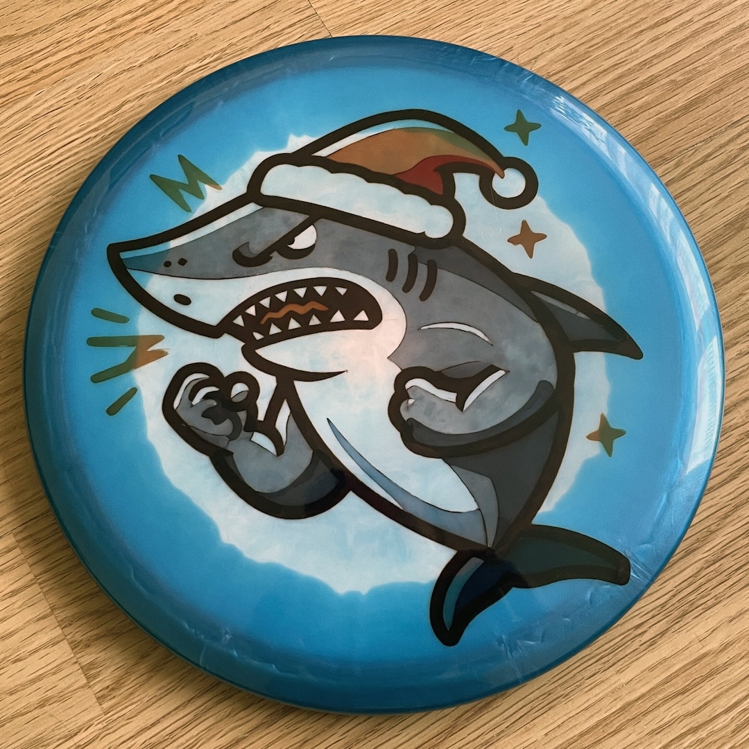 Disc Golf Innova F2 Mako3 Christmas Shark Factory Second Halo Star 173g ...