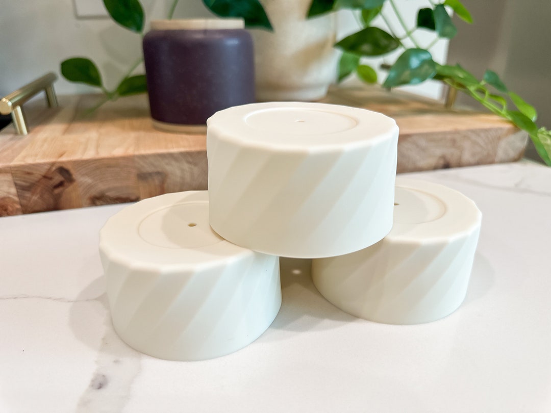 Cream Wave Tumbler Boot Silicone Boot Bottom Cover Stanley Cup ...