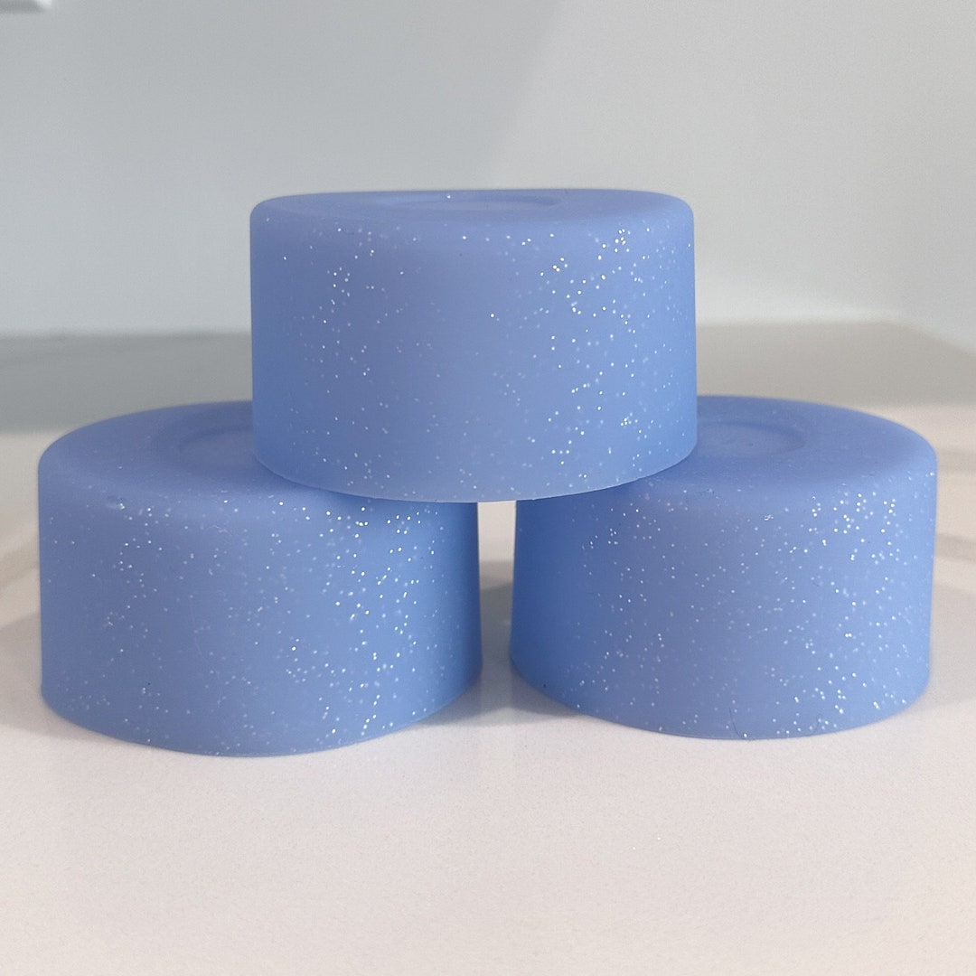 Periwinkle Sparkle Glitter Tumbler Boot Silicone Boot Bottom Cover ...