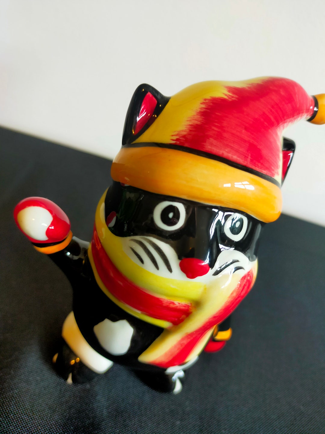 Lorna Bailey Cat Collection Cat With Snowball Lorna Bailey Christmas ...