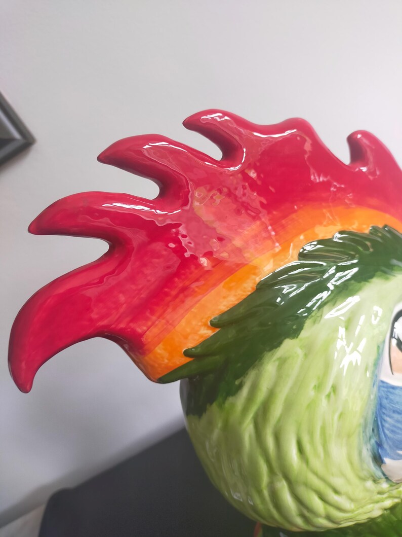 Lorna Bailey Giant Grotesque Bird 39cms Colin the Cockerel Vintage ...