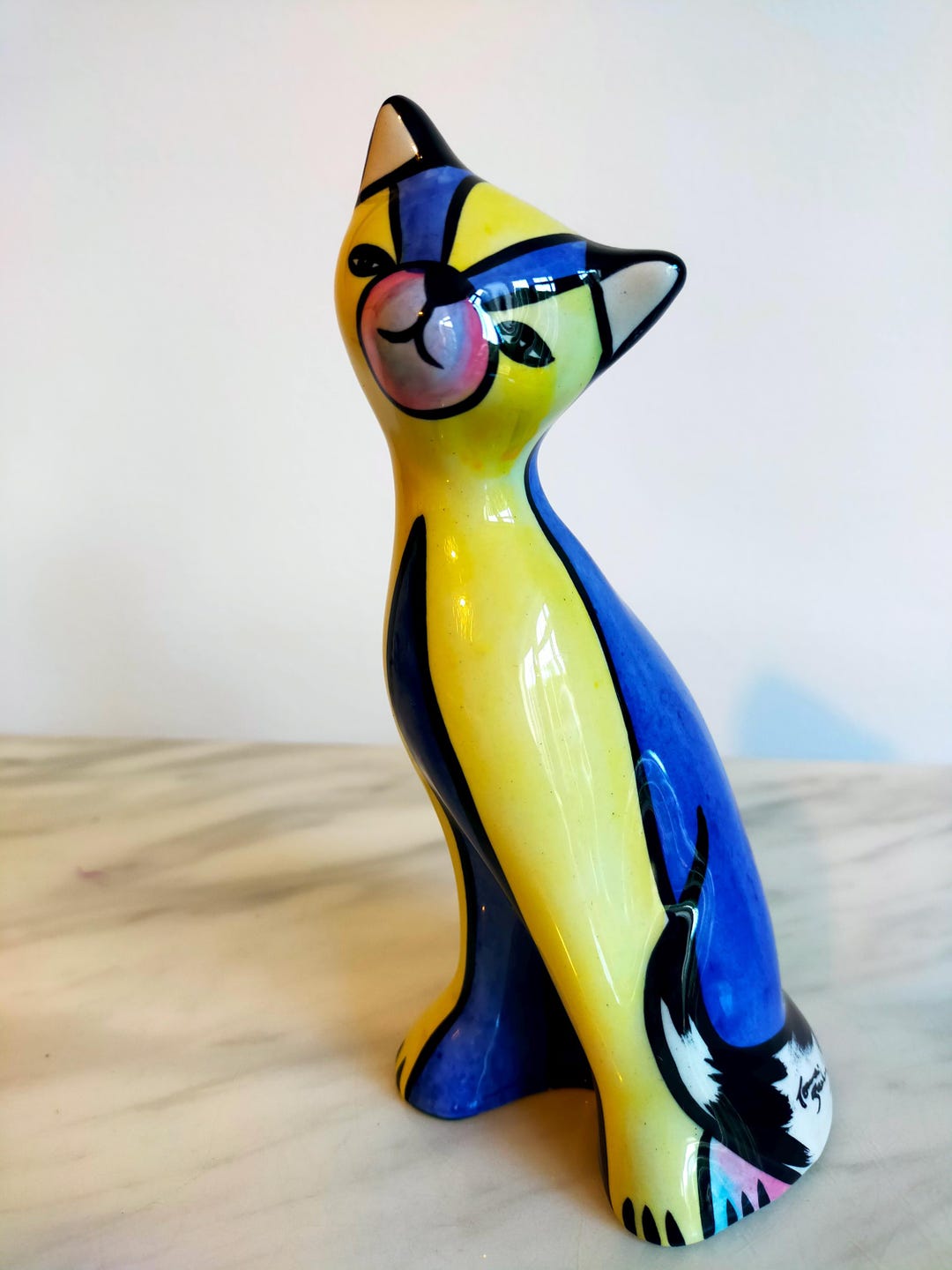 Lorna Bailey Andy the Cat Lorna Bailey Artware Limited Production Time ...