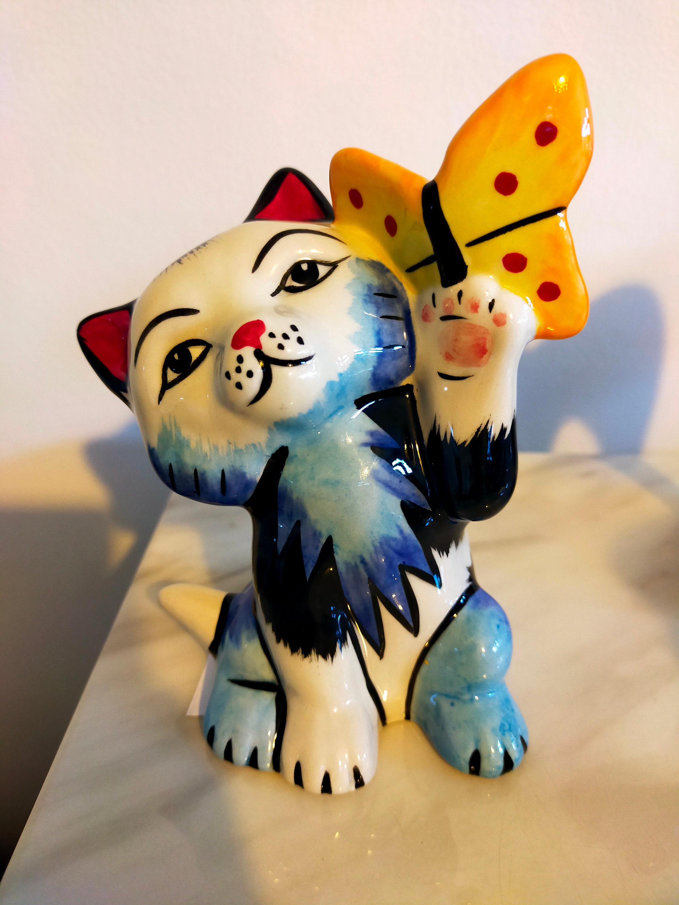 Lorna Bailey Cats Vintage Artwork Ceramic Ornamental Cats Gifts for Her ...