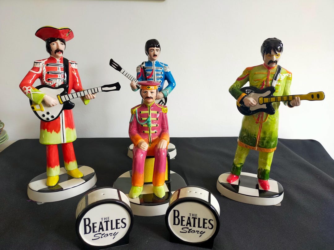 Lorna Bailey Legends of Liverpool Beatles Figures Limited Edition Coas ...
