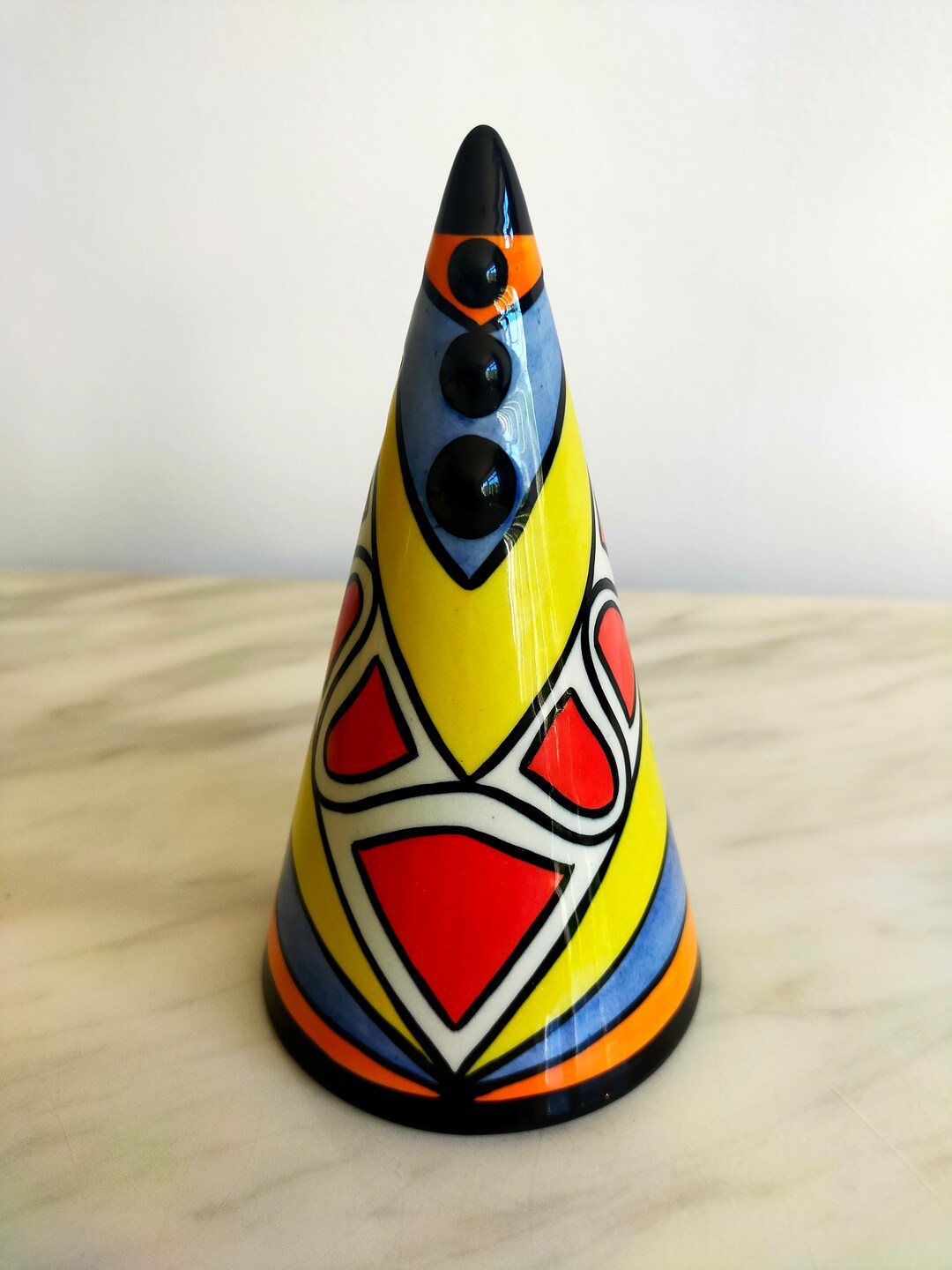Lorna Bailey Zulu Pattern Sugar Sifter Limited Edition Old Ellgreave ...