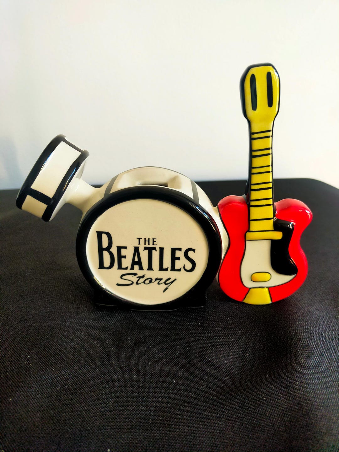 Lorna Bailey the Beatles Story Teapot Missing Lid Quirky Vintage ...