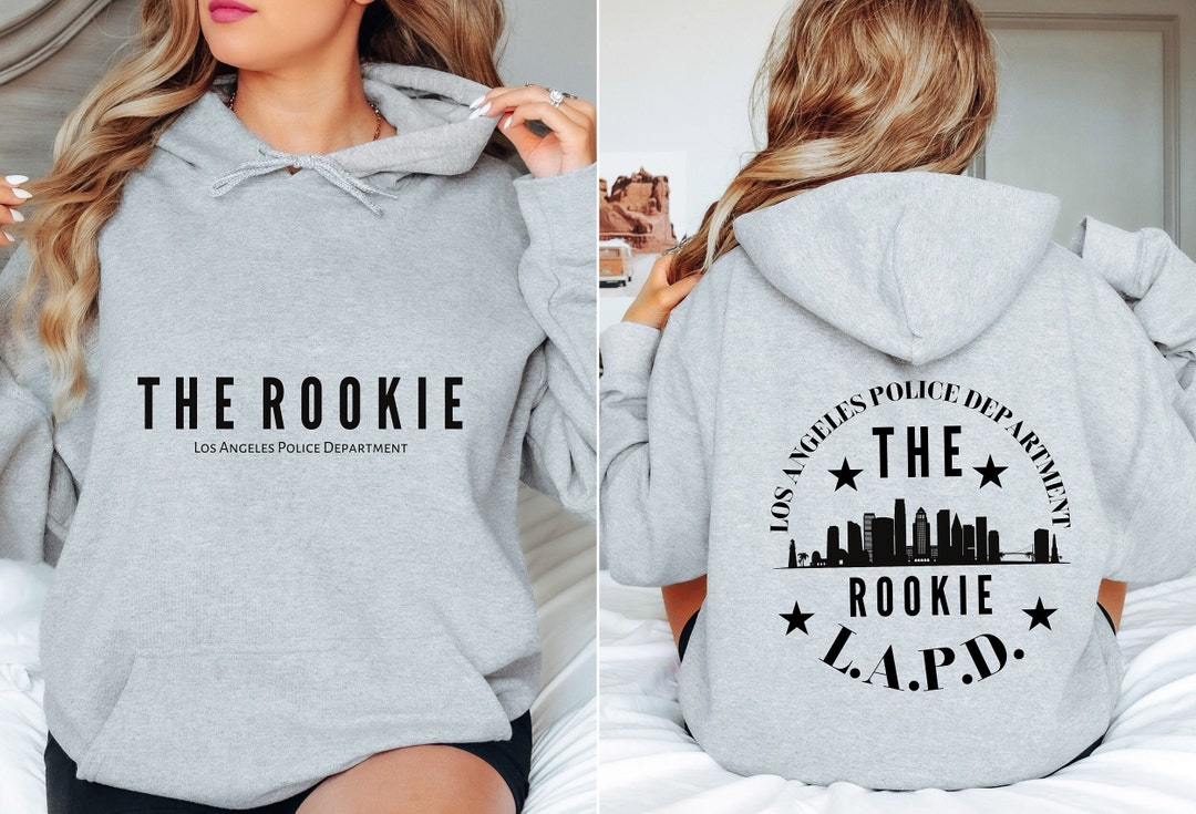 Tim Bradford Hoodie, the Rookie Hoodie, the Rookie Shirt, LAPD Hoodie ...