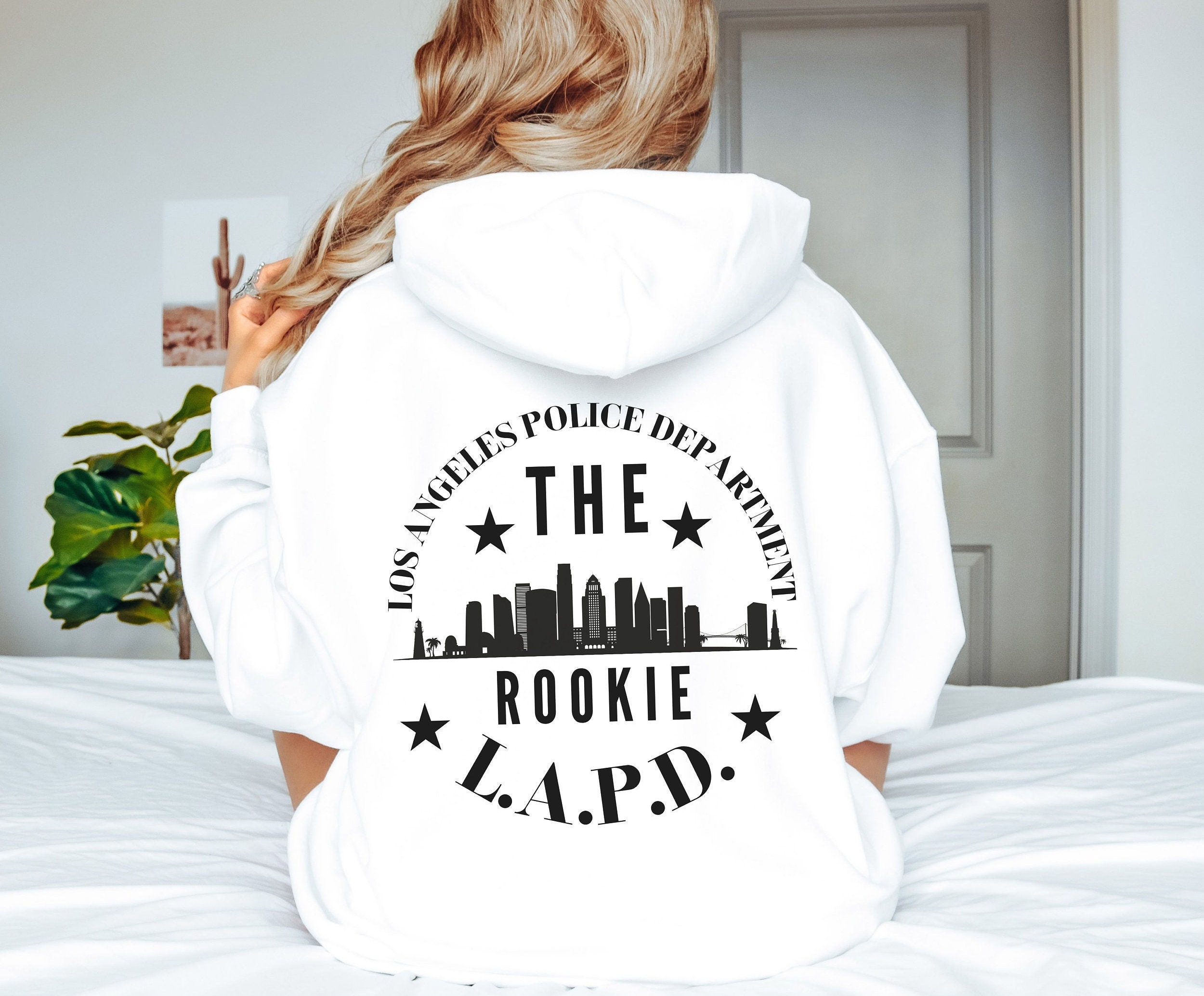 Tim Bradford Hoodie, the Rookie Hoodie, the Rookie Shirt, LAPD Hoodie ...